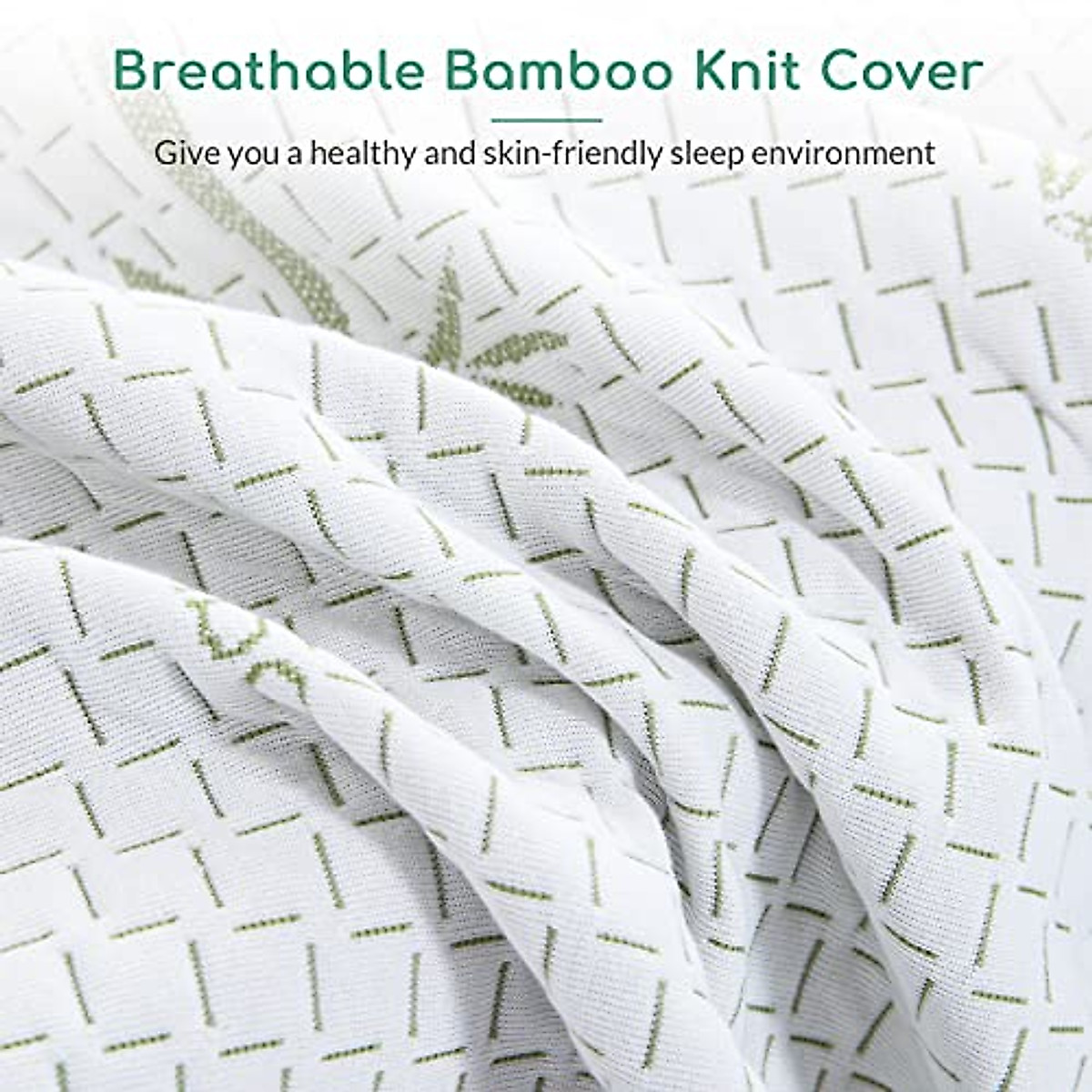 Twin Mattress, 6 Inch Memory Foam Mattress in a Box for Kids with Breathable Bamboo Cover, Medium Firm Gel Mattress for Bunk Bed, Trundle Bed, CertiPUR-US Certified, Made in USA