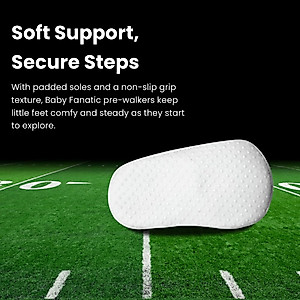 MasterPieces - NFL Baby Pre-Walkers Shoes, Officially Licensed Seattle Seahawks Football, High Top Sneakers, Soft Anti-Slip Soles, Boys and Girls, 0-6 Months Team Color