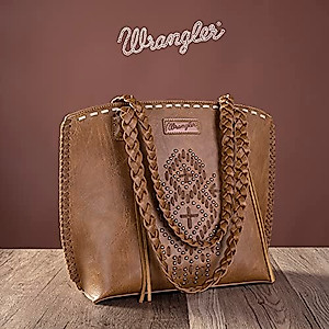 Montana West Wrangler Purses and Handbags for Women Top Handle Ladies Shoulder Bag