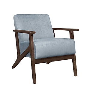 Lexicon Nalia Accent Chair, Blue Gray
