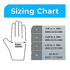 Safe Health Clear Vinyl Exam Gloves,S M L XL,100-Count 3 Mil Medical-Disposable Powder-Free Latex-Free Nursing-Office-Law Enforcement,Clear Large (L) Box of 100,FIY1043G