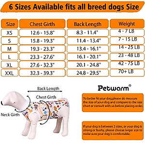 PetWarm Dog Surgical Recovery Suit Female,Substitute E-Collar & Cone Prevent Licking Dog Onesies Pet Surgery Recovery Suit Female Male Dog Onesie for Spay Neuter,Zoo Pattern,Yellow,L