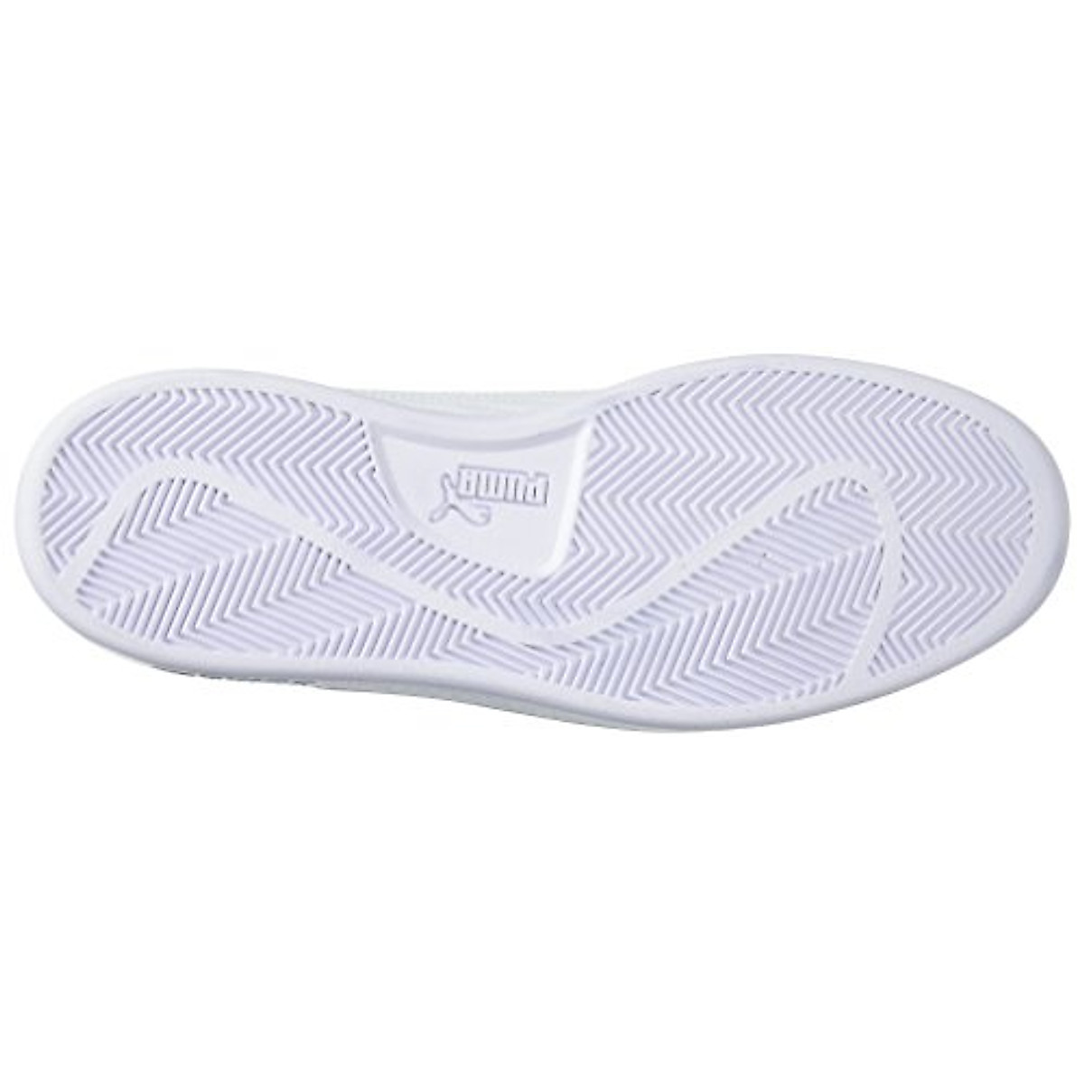 PUMA Mens Smash V2 Sneaker, Peacoat-PUMA Mens White, 9.5