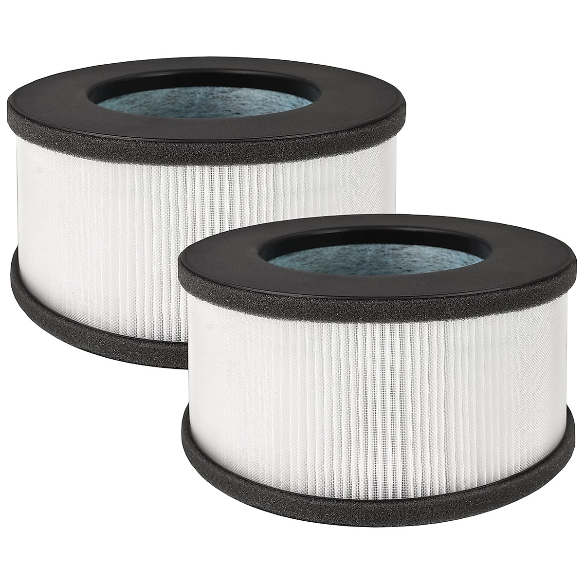 Ontheone AF-3222 True HEPA Replacement Filter Compatible with Bulex AF-3222 HEPA, True HEPA Filter and Activated Carbon Filter Set, 2 Pack