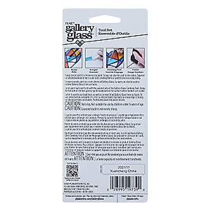 Gallery Glass, 4 Piece Tool Set Perfect for Stained Glass DIY Arts and Crafts, 19739, Multi-Color