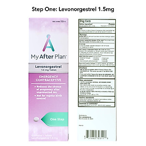 OHM My After Plan Emergency Contraceptive Pill (Levonorgestrel 1.5 mg) Plus Follow-Up Pregnancy Test