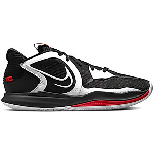 Nike Kyrie 5 Low Men's Basketball Shoes Black/White-Chile Red DJ6012-001 9.5
