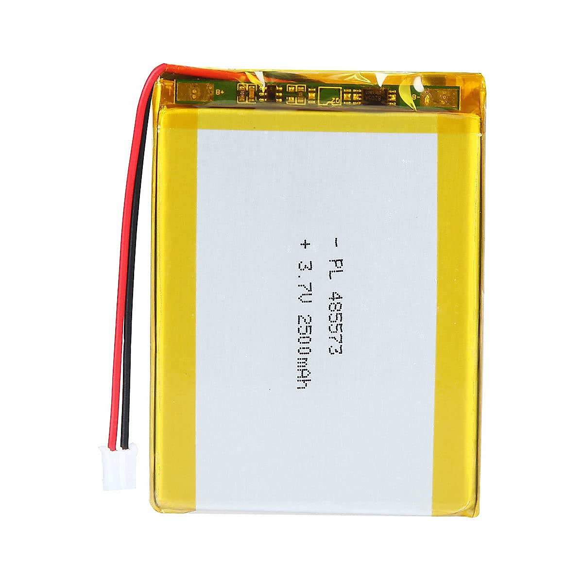 YDL3.7V 2500mAh 485573 Lipo Battery Rechargeable Lithium Polymer ion Battery Pack with PH2.0mm JST Connector
