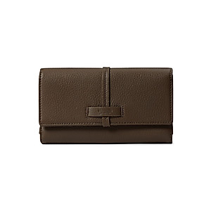 Hammitt Benjamin Wallet Grey Natural One Size