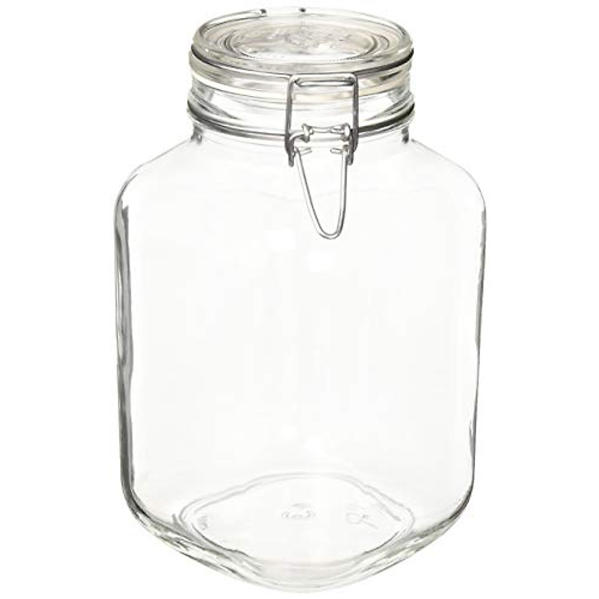 Bormioli Rocco Rocco Fido Clear Jar, 33-3/4-Ounce, 3 Liter