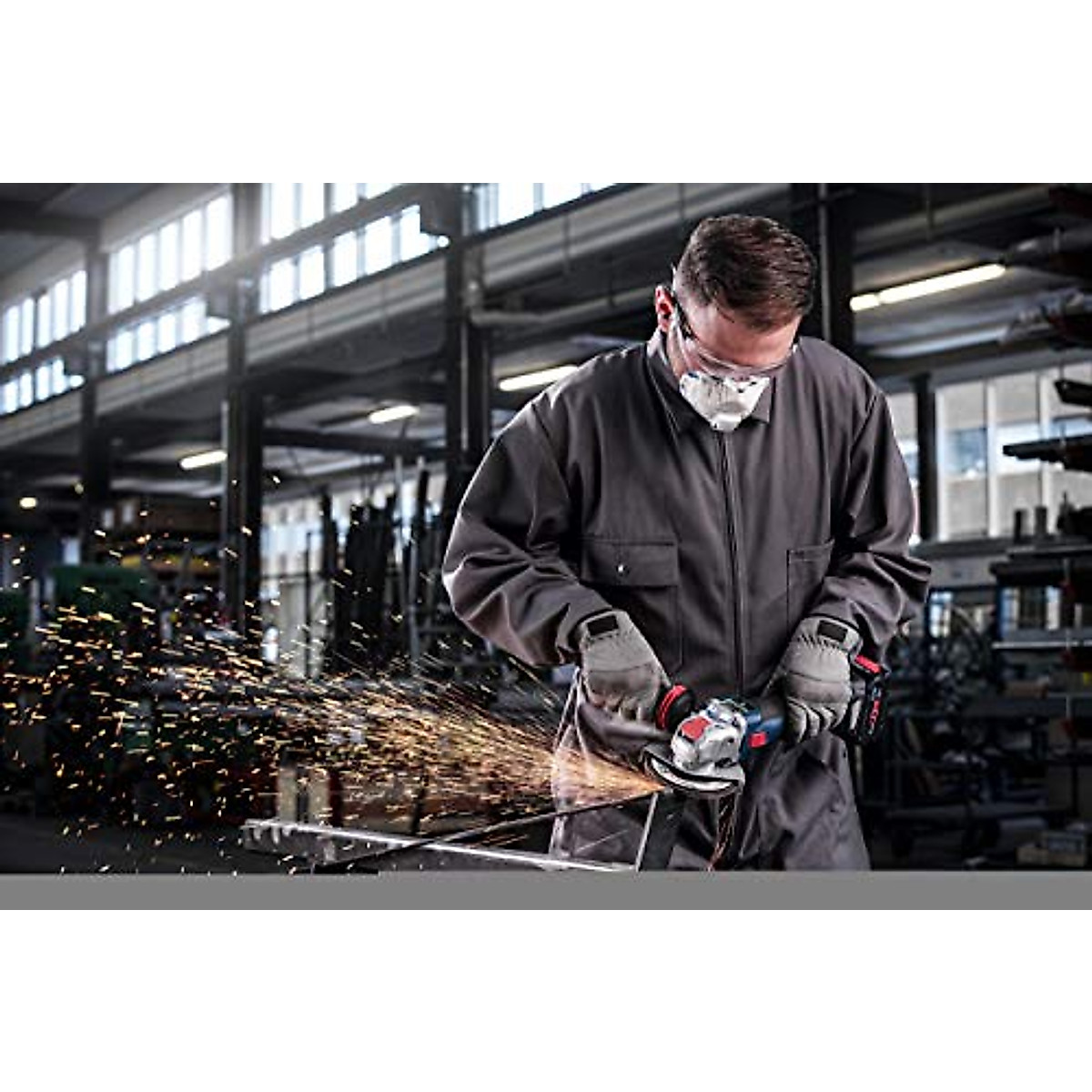 Bosch Professional 260925C117 Flap Disc (X-Lock, Ø 125 mm, grit Size K80, bore Ø 22.23 mm, Angle Grinder Accessories)