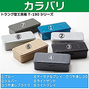 TRUSCO Trunk-Style Tool Box T-190MBK