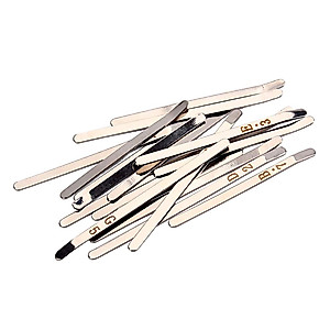 1 Set Thumb Piano Keys Thumb Piano 17 Keys Parts Accessories Kalimba Note Keys Thumb Piano Replacement Keys 17 Key Replacement Kit Kalimba Parts The Piano Music Making Tools