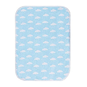 Waterproof Baby Diaper Changing Pad Multi Function Diaper Change Mat for Girls Boys Newborn Washable Reusable Breathable Leak Proof Infant Mattress19.6X27.5 in