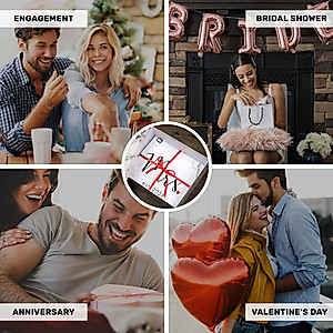Prazoli His and Her Aprons - Mr Mrs Established 2024 Couples Engagement Gift, Cute Bridal Shower Gift Anniversary Wedding Registry Items & Decoration, Housewarming Gifts For New Home Newlywed Gift
