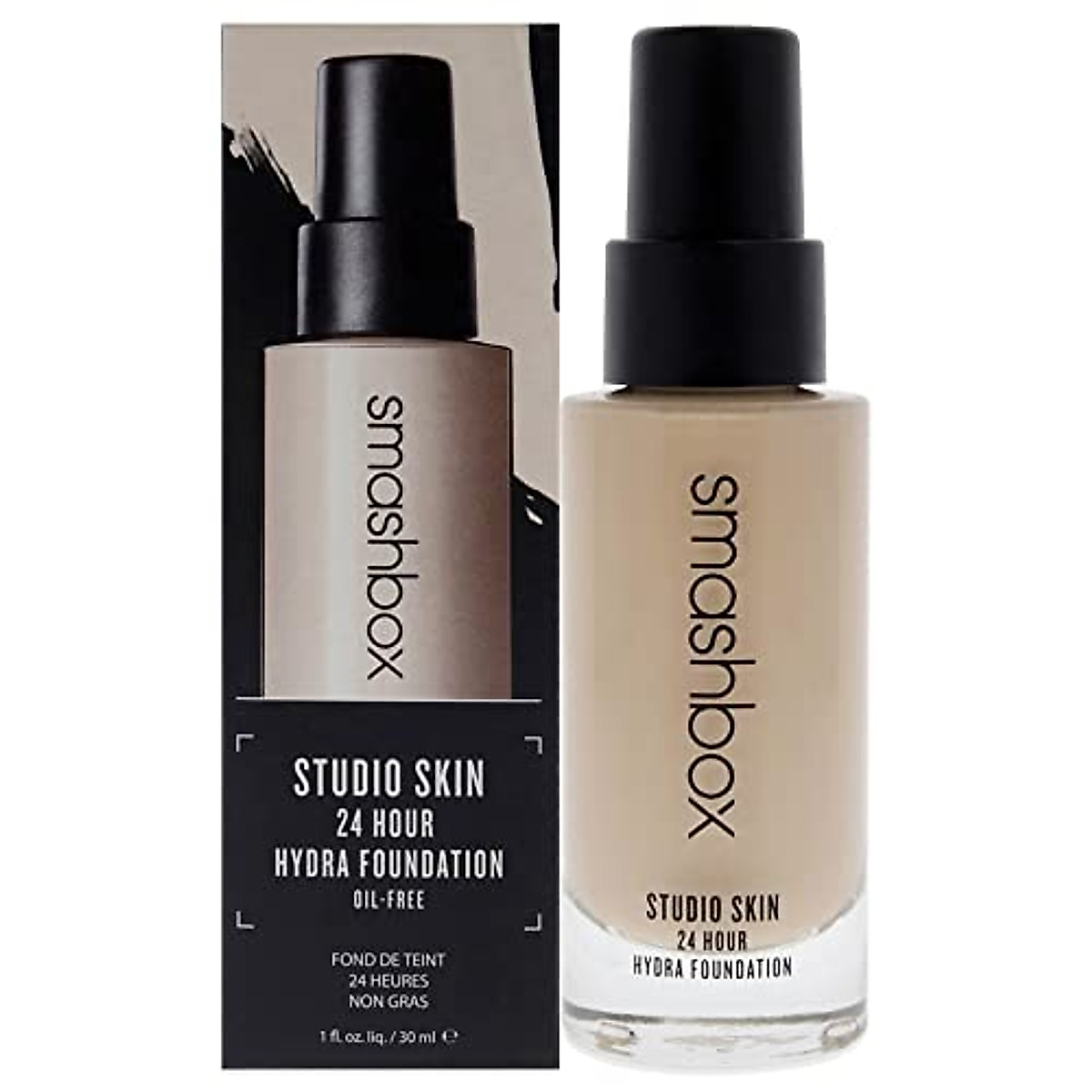 Smashbox Studio Skin 15 Hour Wear Hydrating Foundation - 0.3 Fair Wit Women Foundation I0112644 1 Fl Oz (Pack of 1)