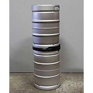 Half-Barrel Keg Stacker - Safely Stack Half-Barrel Kegs (Most Common Keg Size) with these Durable Stacking Rings. Keg Stackers Will Double Your Walk-In Cooler's Floor Space.