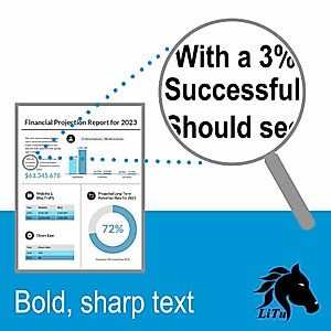 LiTuhorse Compatible LC401 Black Ink Cartridge for Brother LC401 BK LC401BK for Brother Printer MFC-J1010DW MFC-J1012DW MFC-J1170DW MFC-J1800DW Printer, MFC-J1010DW Ink Cartridges Black 2 Packs