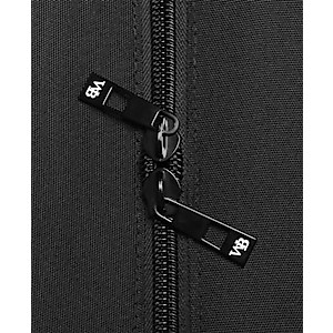 WallyBags Solutions Garment Bag, Multiple Hangers and Made for Men and Women, Black, 45-Inch Rolling