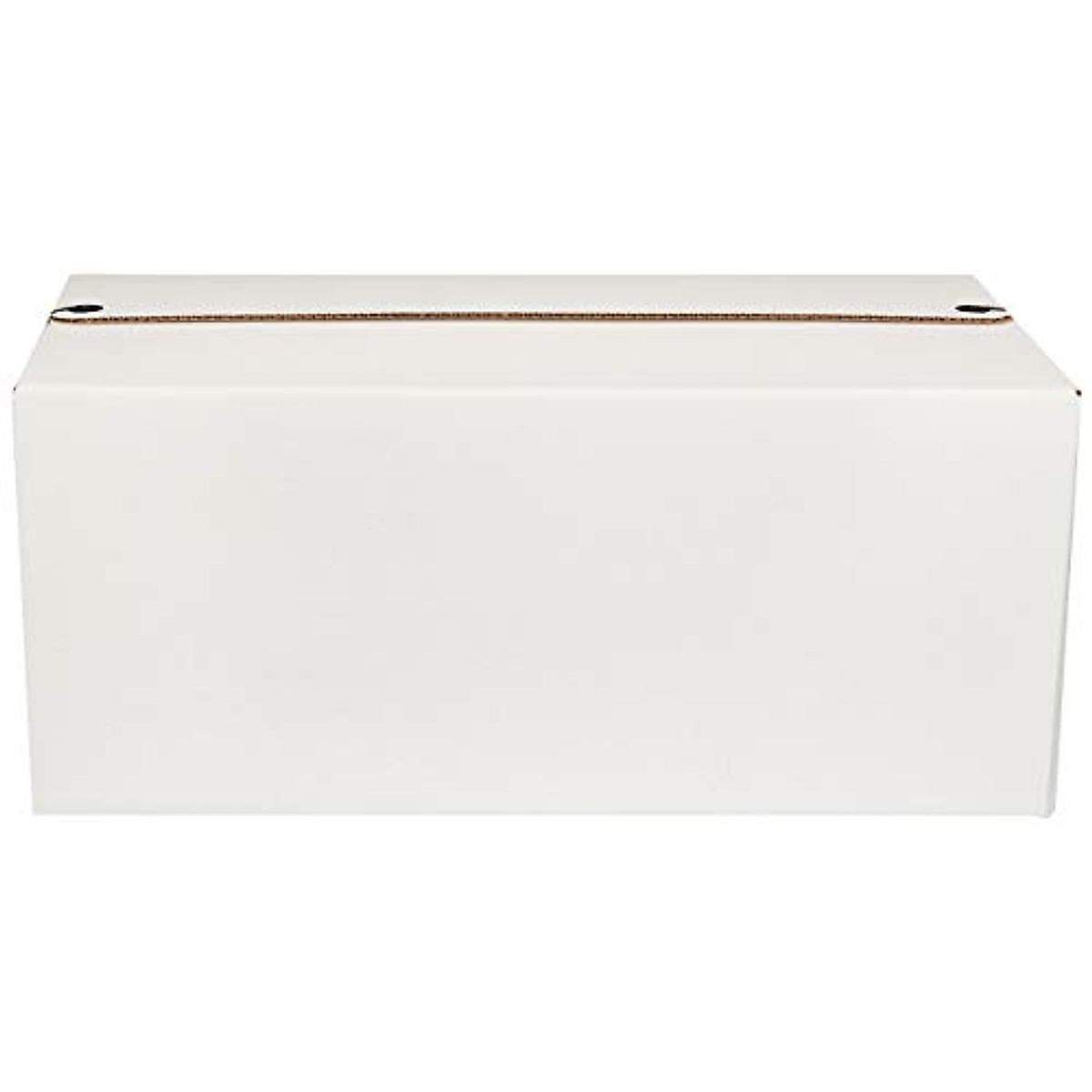 Amazon Basics Medium Duty Storage Filing Boxes with String & Button Closure - Pack of 12, Letter Size