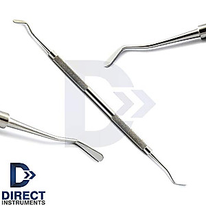 Professional Dental Filling Instruments Amalgam Composite Plastic 17 Pieces Restoration Smooth Plugger Westcott Flat Plastic Spatula Ball Burnisher