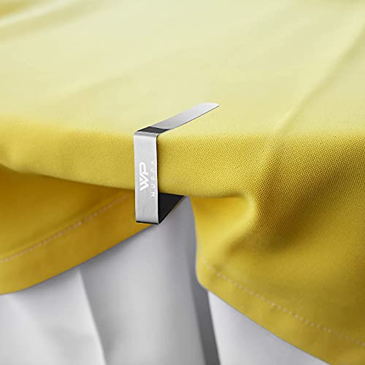 ozozo 12 Pack Tablecloth Clips - Tablecloth Clips for Outdoor Tables Stainless Steel Picnic Tablecloth Clips Heavy Duty Table Clips forTablecloths（Large Size）