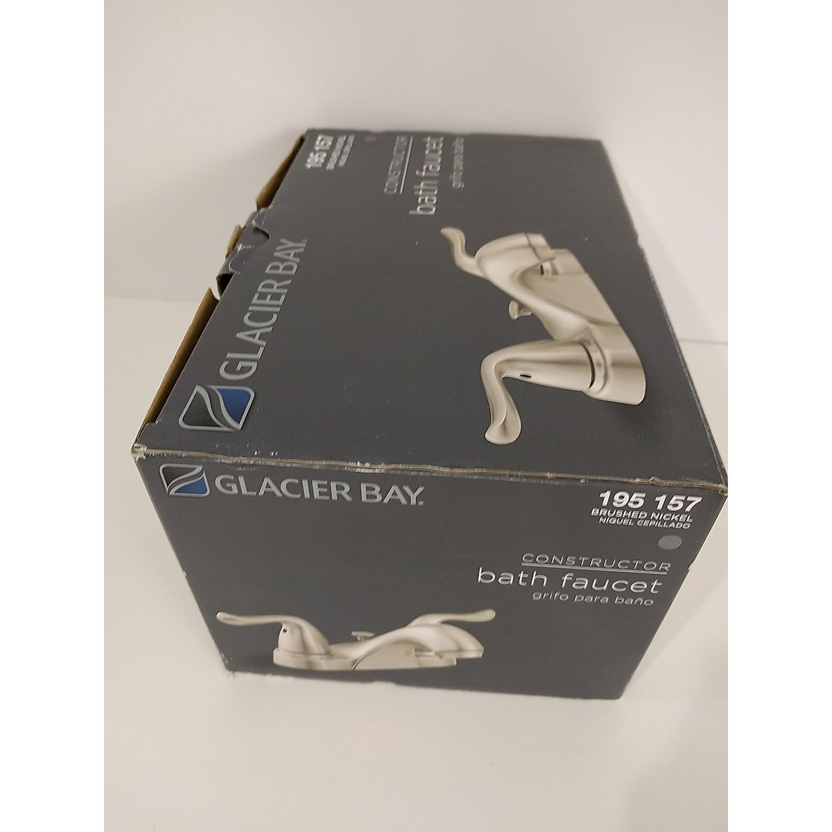 Glacier Bay Constructor Bath Faucet Brushed Nickel