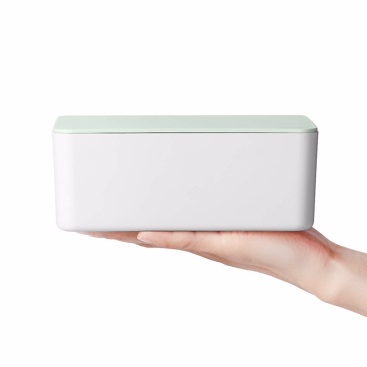 Diaper Wipes Dispenser Baby Wipes Case, Baby Wipe Holder Keeps Wipes Fresh, Non-Slip, Easy Open & Close Wipe Container Green