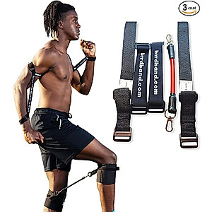 byrdband Track and Field Speed Gear Pack - All Sports Speed and Agility Training Resistance Bands for Ideal Arm Swing Trainer and Stride Frequency