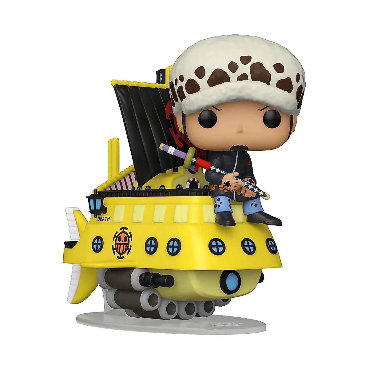 Funko One Piece Pop! Rides Super Deluxe Trafalgar Law with Polar Tang #120 WonderCon