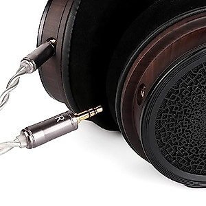 Linsoul HarmonicDyne Zeus Elite Wired Over-Ear Headphone, Flagship 50mm Suspension Diaphragm Open Back Headset, with 2 Custom IEM Cable for Audiophile Musician (Zeus Elite)