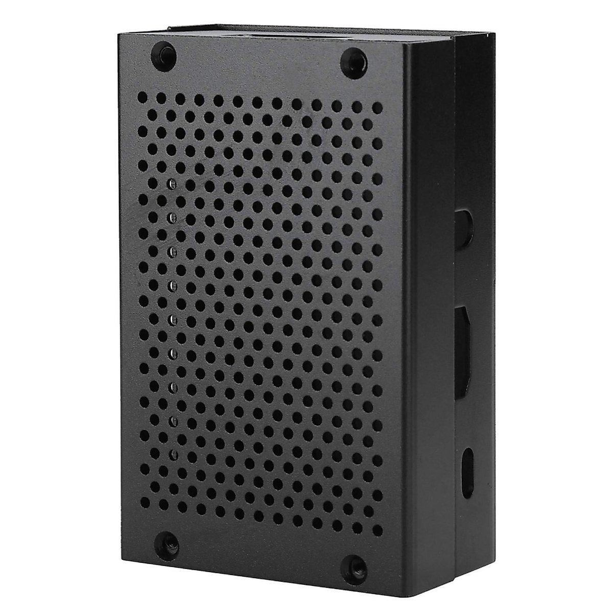 Case for 3 B+ (B Plus) / Pi 3 B, Aluminum Alloy Case Mesh Shell Vent Motherboard , for Heatsink (Black for 3B+/3B)