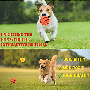 Puppy Teething Toys and Dog Chew Toys 2 Pack, Interactive Dog Puzzle Toys and Treat Dispensing Balls for Small Medium Large Dog and Puppy Dog Toys for Boredom Relief and Brain Stimulating IQ Training