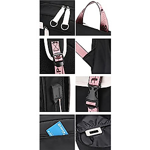 WANHONGYUE Gudetama Anime Backpack Laptop School Bag Student Bookbag Cosplay Daypack Rucksack Bag with USB Charging Port 1200/3