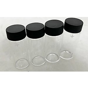HFBTE Turbidity Meter Solution Bottles 4 Sample Bottles (Two Sets) Turbidity Meter Bottles Turbidimeter Sample Bottles Turbidity Sample Test Tubes for SGZ Series