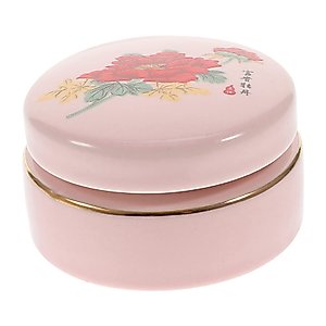 1pc Cosmetic Box Sample Containers Salve Containers Sealable Containers Empty Metal Box Decorative Jars Coffee Grounds Containers Empty Can Lip Balm Jar Vintage Cosmetics Jar Cream