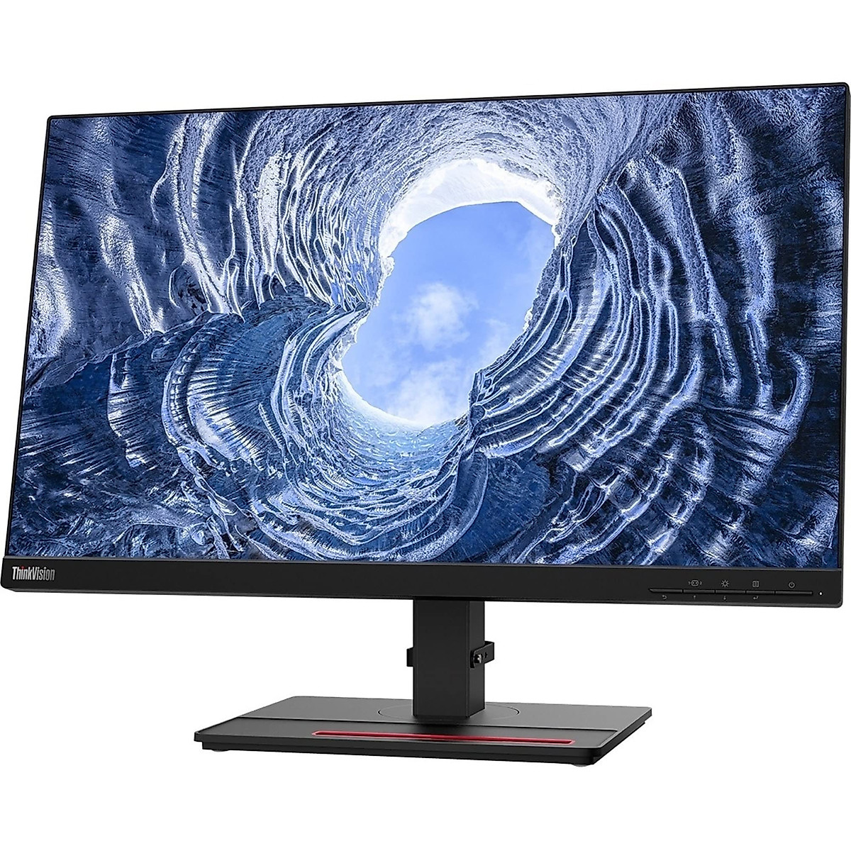 Lenovo ThinkVision T24i-20 24" Full HD WLED LCD Monitor - Raven Black in-Plane Switching (IPS) Technology - 1920 x 1080 - HDMI - VGA - DisplayPort - USB Hub HDMI