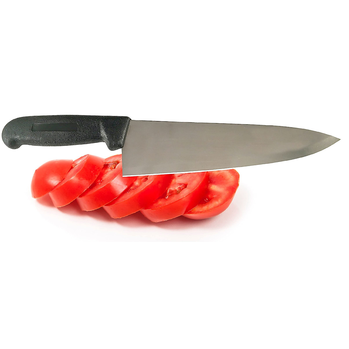Cozzini Cutlery Imports 8" Chef Knife Assorted Colors and Packs - Razor Sharp Commercial Kitchen Cutlery - Cook's Knives (Mixed - 1 of Each Color)