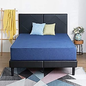 PrimaSleep 10 Inch New Glass Fiber Free Foam Mattress,Comfort Body Support (Queen) (PR10FMF1Q)