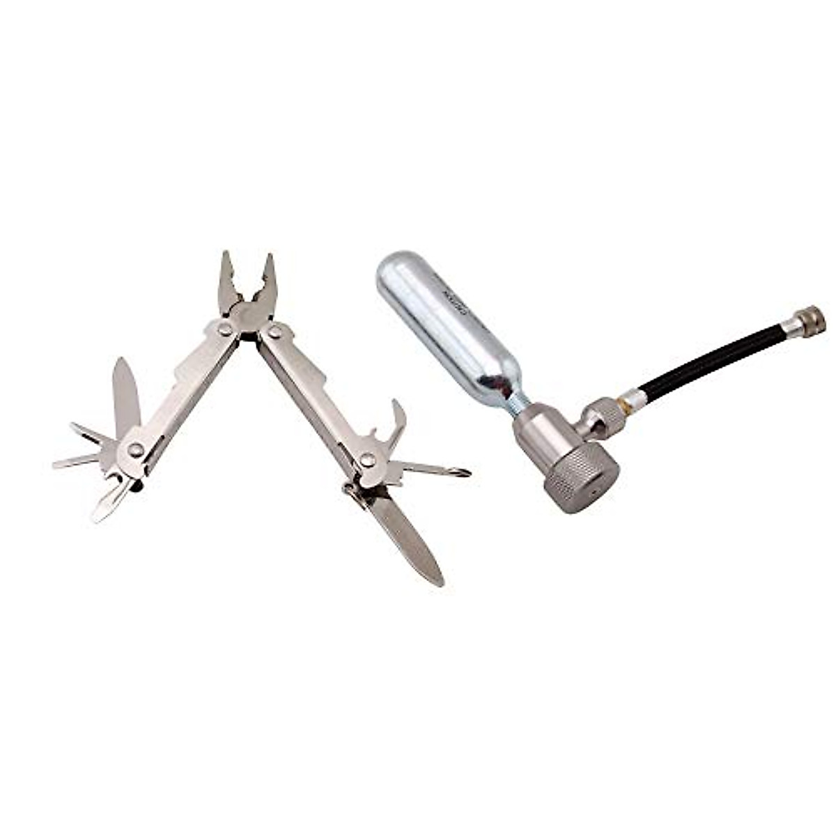 V1 Motor CO2 Motorcycle, ATV Flat Repair Kit Tubeless Tire Repair Kit