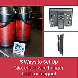 Cooper-Atkins TW3-0-8 Stainless Steel Large Digit Timer, Time Range 99 Minutes 59 Seconds