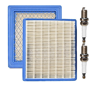 HIFROM 73111GS 73111 Air Filter Cleaenr with Spark Plug Compatible with Generac GH410 XG7000E XG8000E XG7000 XP6500 XP8000 GP7000 073111S