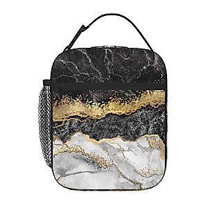 Sunflower Cow Lunch Bag Reusable Portable Lunch Box for Men Women, Insulated Highland Cow Lunch Tote Bag for Picnic Office Work