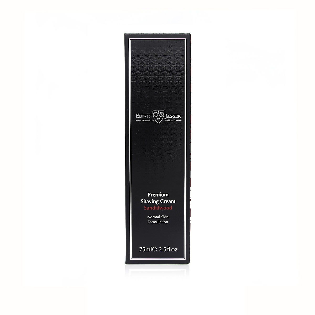 Edwin Jagger 99.9% Natural Premium Shaving Cream, 75ml Tube - Sandalwood, 2.5-Ounce