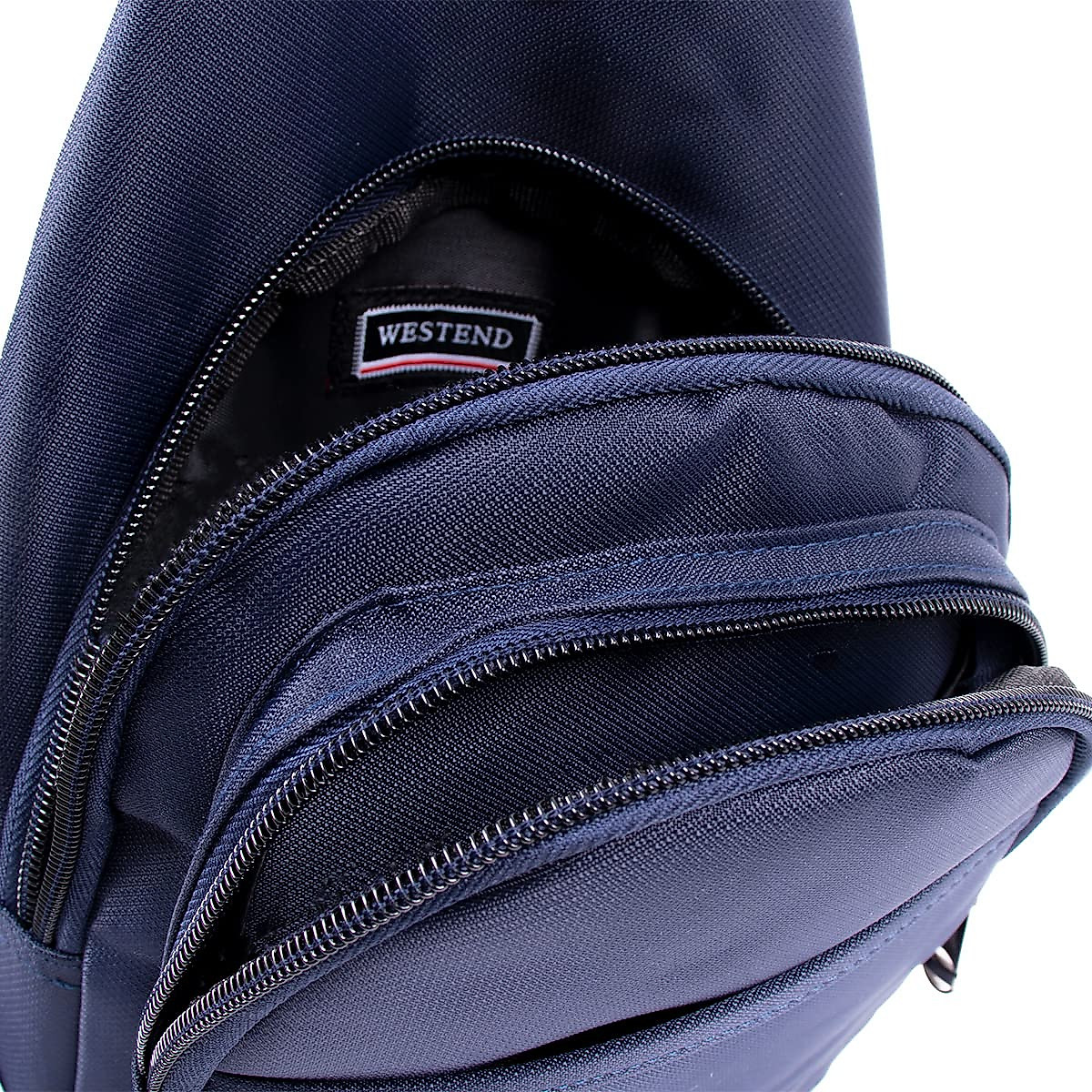 Westend Urban Crossbody Slingbag, Travel Daypack for Men and Women, Navy