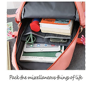 Kawaii Backpack Pins Accessorie 4Pcs Set Cute Kawaii Rucksack for School Bag Cute Aesthetic Backpack