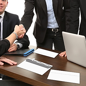 500 Count #10 Security Envelopes,Peel & Seal Windowless Bussiness Envelopes,Security Tint Pattern for Mailing of Checks, Invoices, Documents - 4 1/8 x 9 1/2 Inch - White，Horchen