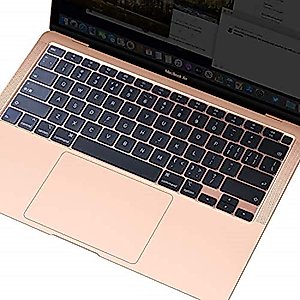 VFENG Premium Ultra Thin Soft Keyboard Cover Skin for 2020+ MacBook Air 13-Inch 13" with Magic Keyboard (Model Number: A2337/A2179), US Version