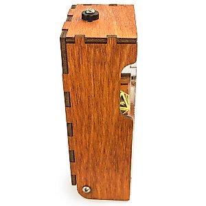 C4Labs Micro Travel Portable Dice Tower AND Dice Vault | Fits Standard Seven Set of Dice (Gunstock)