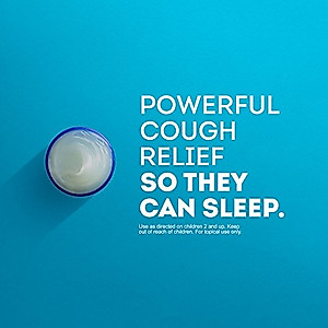 Vicks Children's VapoRub, Topical Cough Suppressant and Analgesic, Relieves Coughs, Minor Aches and Pains, Clinically Proven, Starts Working in Minutes for Fast Relief, For Ages 2+, 1.76 OZ